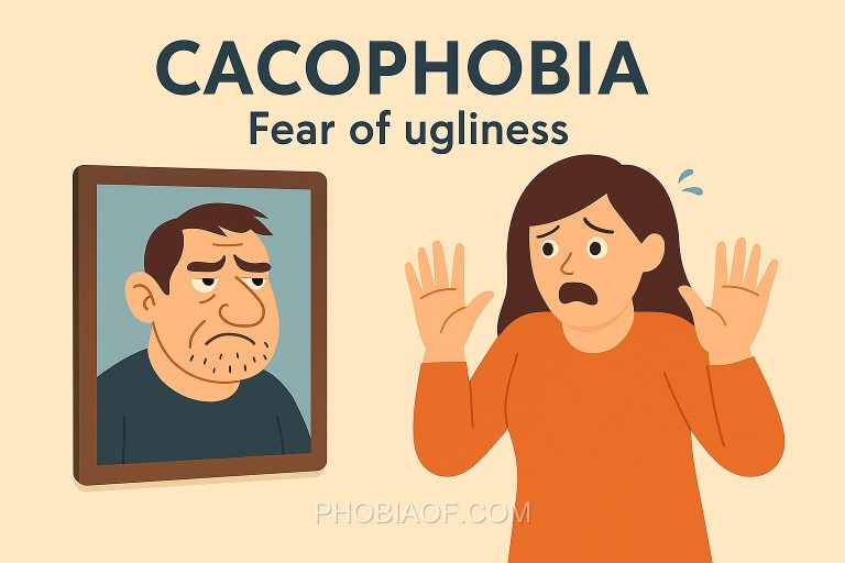 Fear of ugliness - Cacophobia