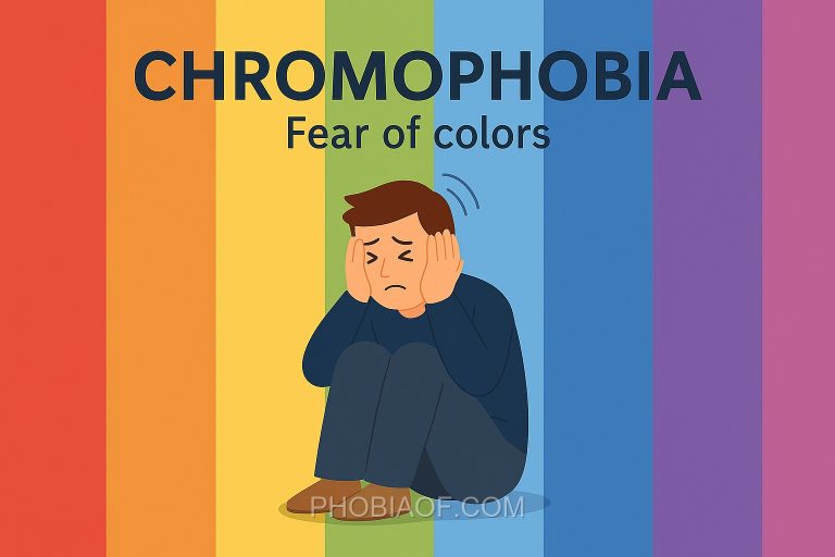 Fear of colors - Chromophobia