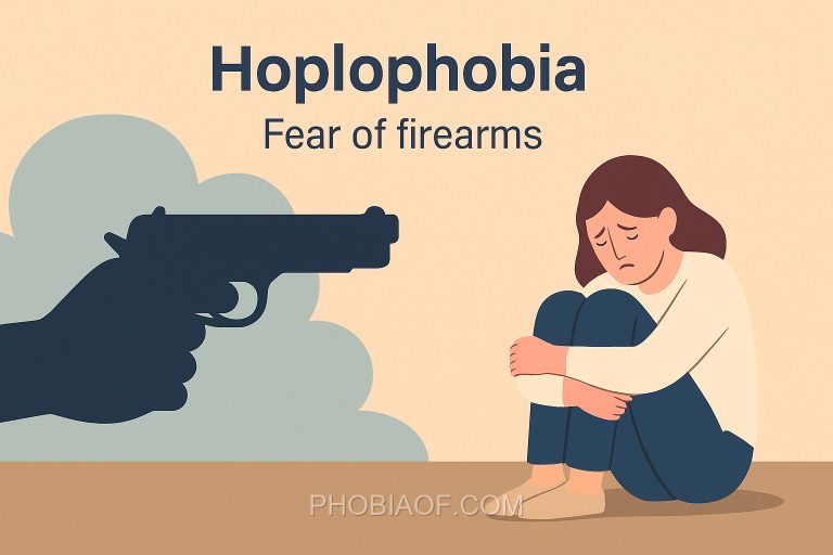 Fear of firearms - Hoplophobia